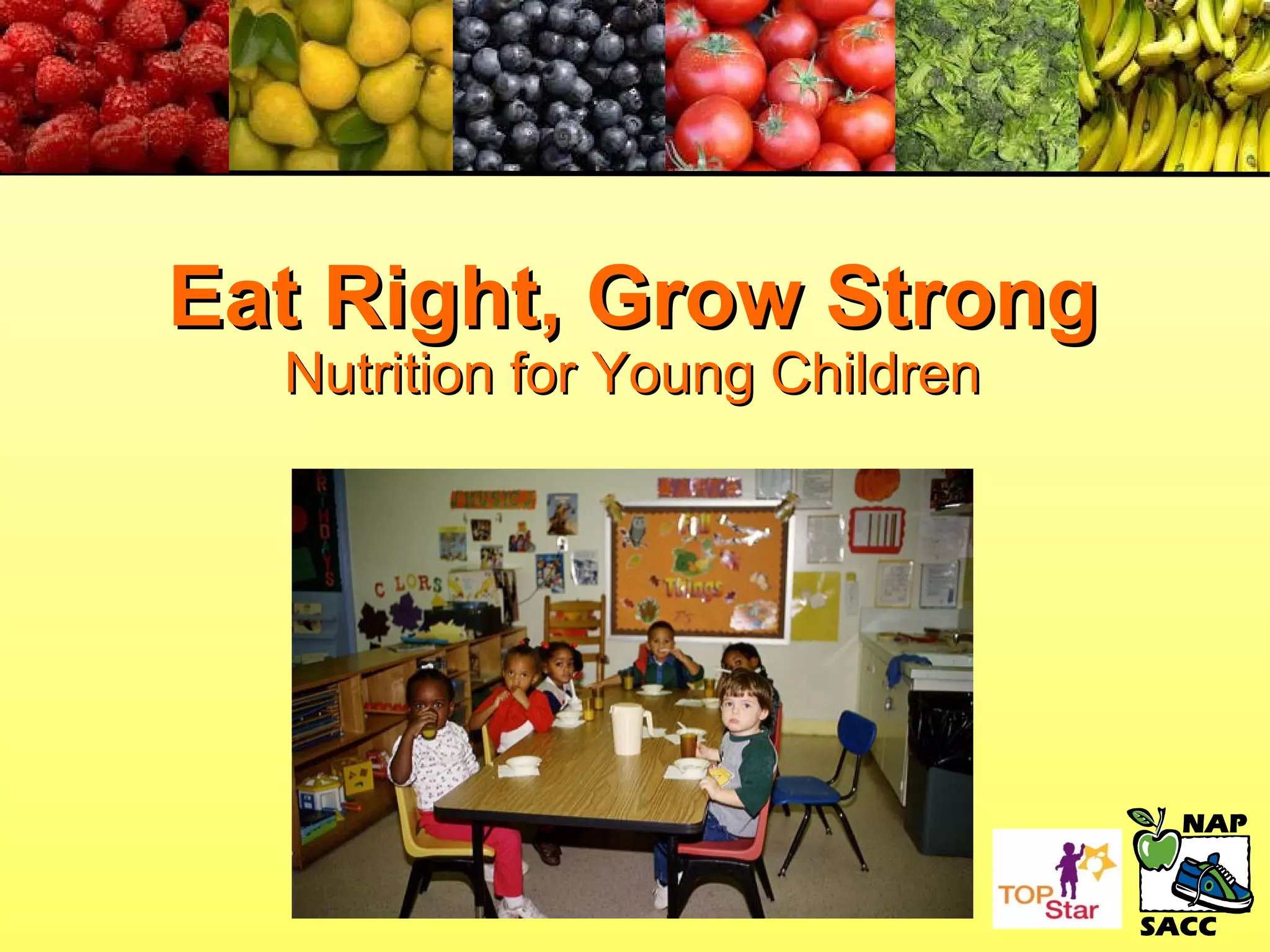 Nutrition for-young-children-workshop-powerpoint-updated-dec-2011 | PPT