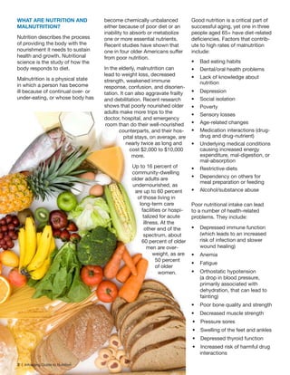 Nutrition Healthy Aging | PDF