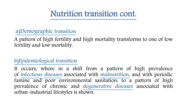 Nutrition transition-presentation-2018-final | PPTX | Diseases and ...