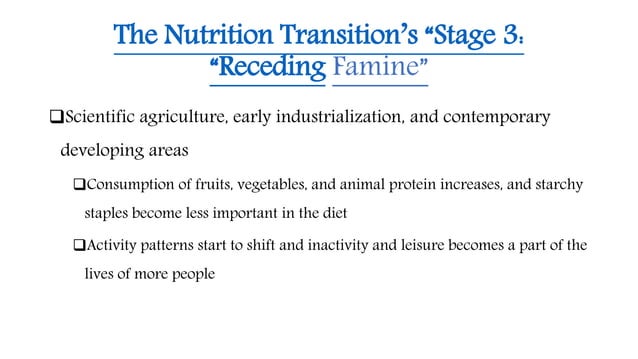 Nutrition transition-presentation-2018-final | PPTX | Diseases and ...