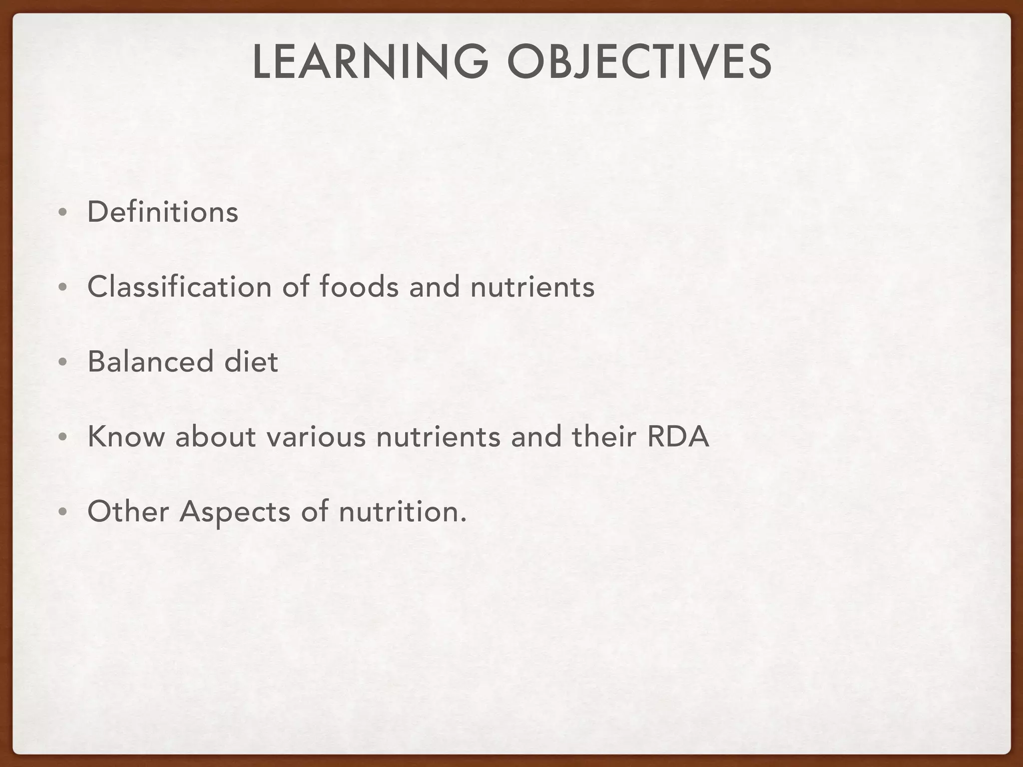 Nutrition in dentistry | PDF
