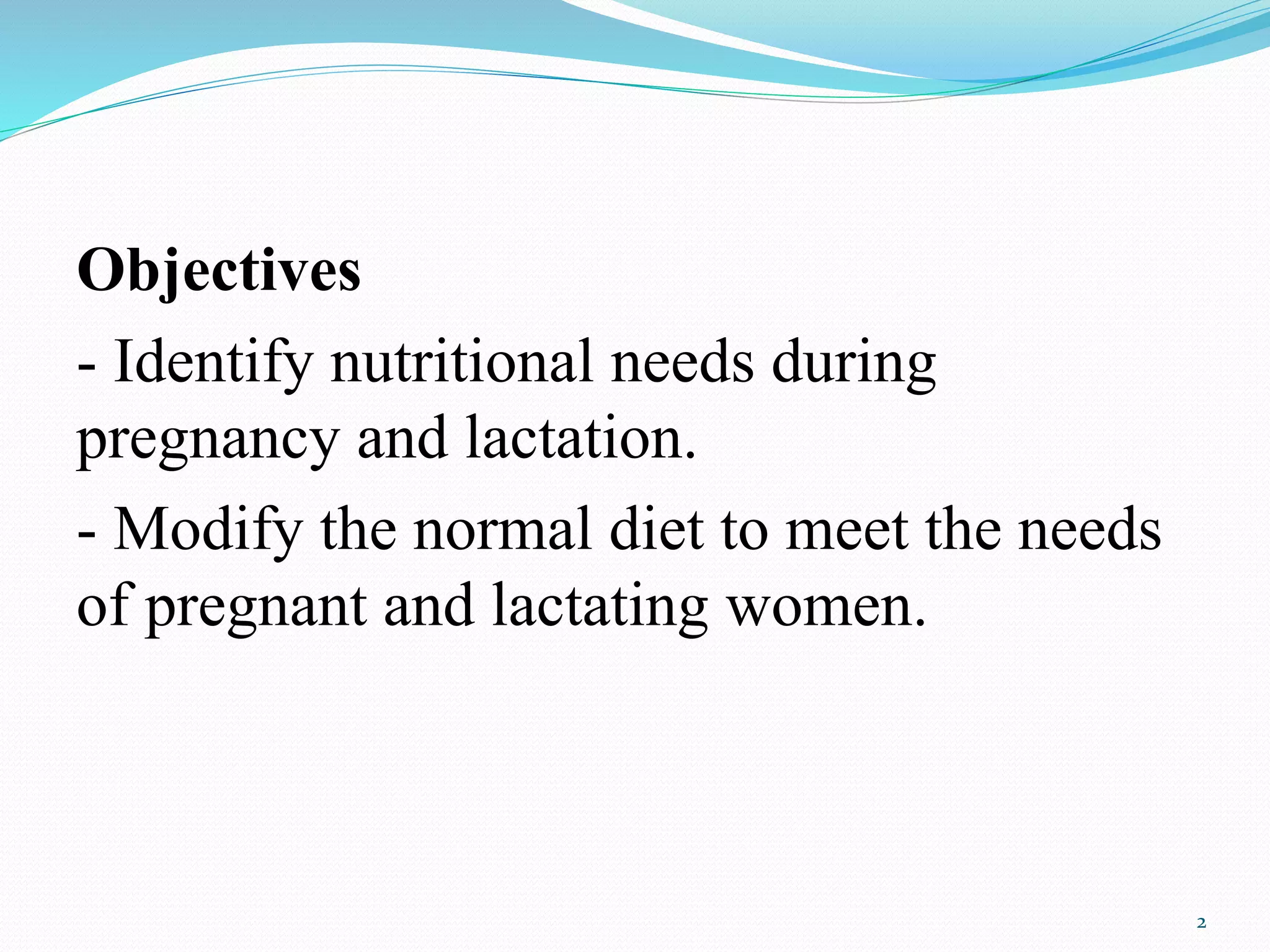 Diet during pregnancy | PPTX