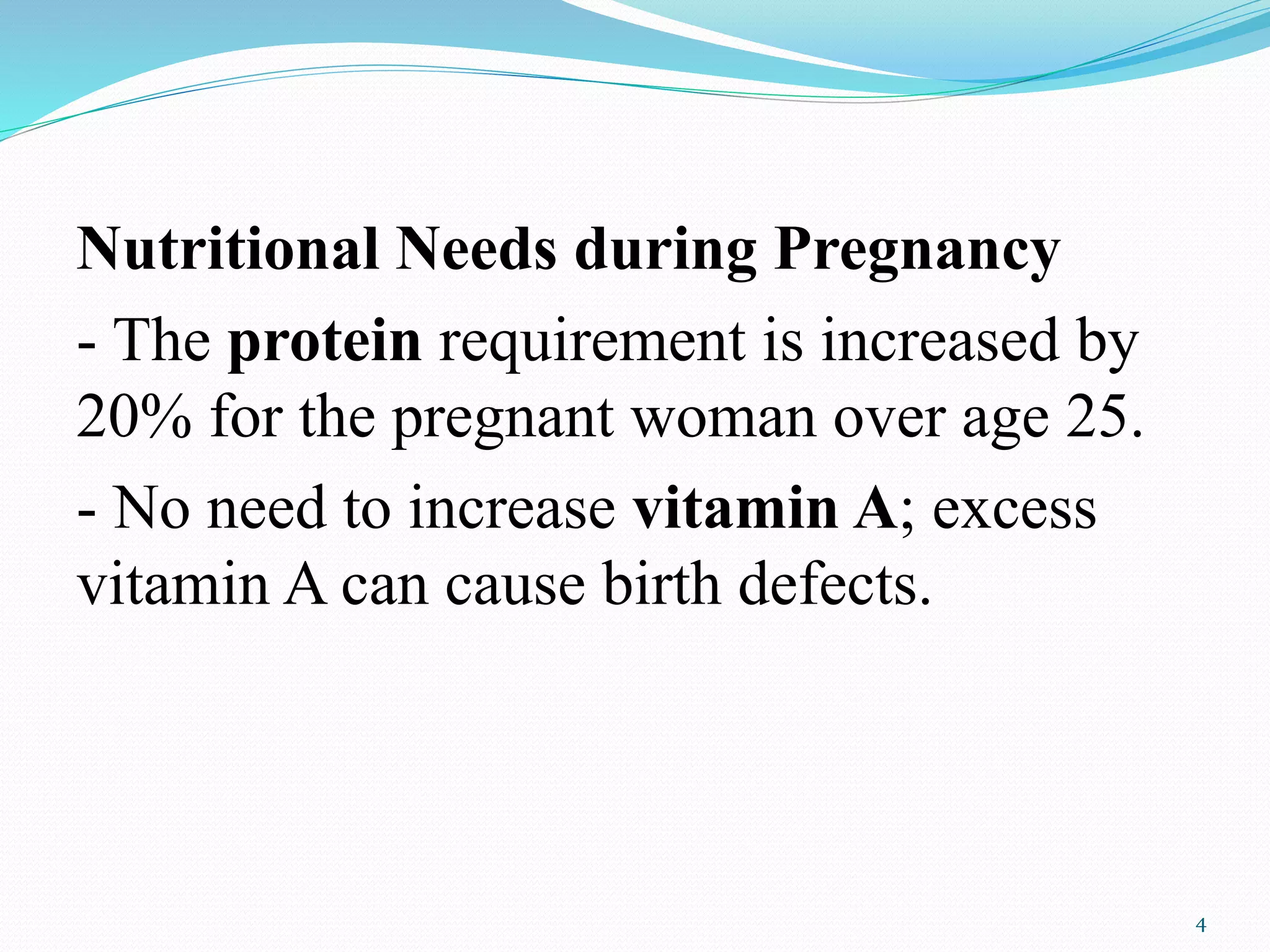 Diet during pregnancy | PPTX