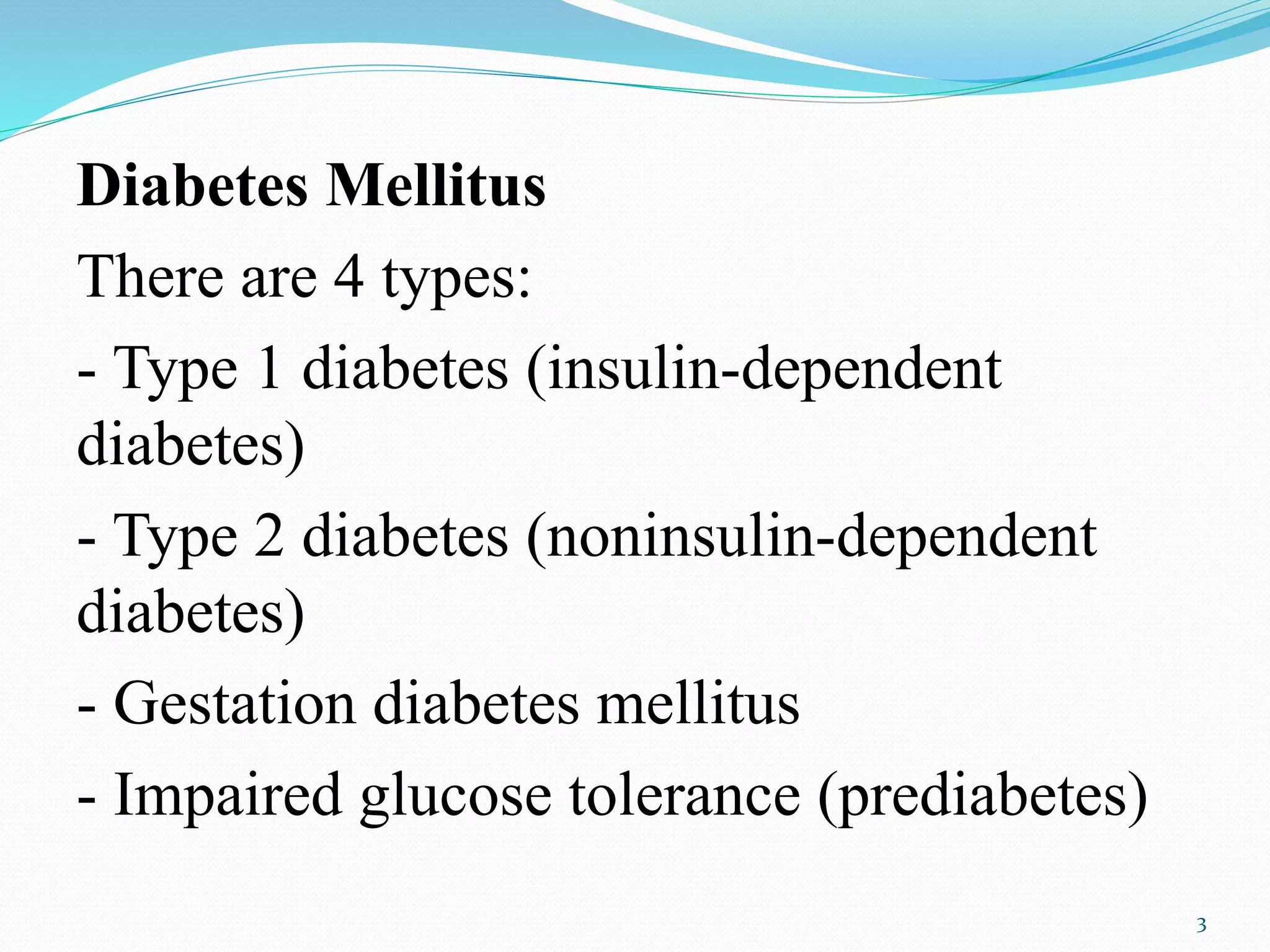 Diet and diabetes mellitus | PPTX