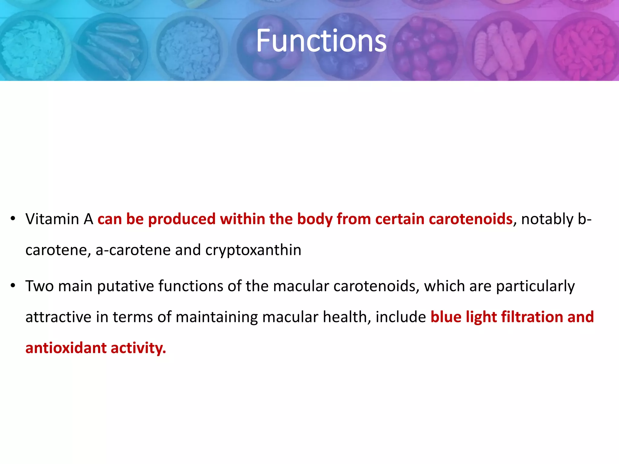 Carotenoids and eye | PDF
