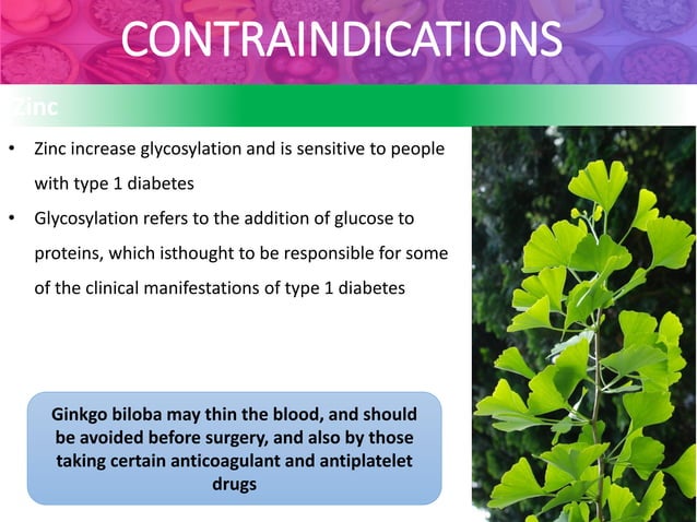 Contraindications, Adverse reactions and ocular nutritional supplements ...