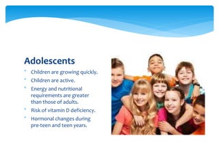 Nutrition Across the Life Cycle Presentation | PPTX