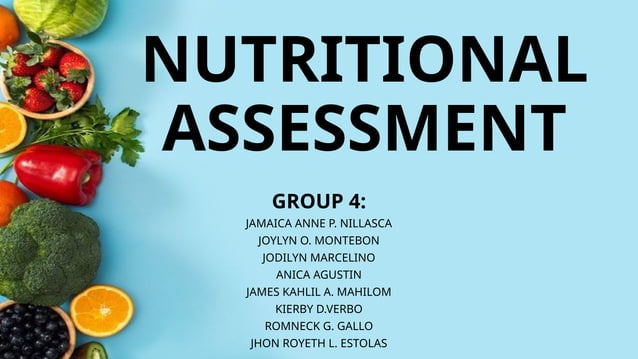 NUTRITIONAL-ASSESSMENT.pptxgtfffffffffffffffffffffffff | PPT