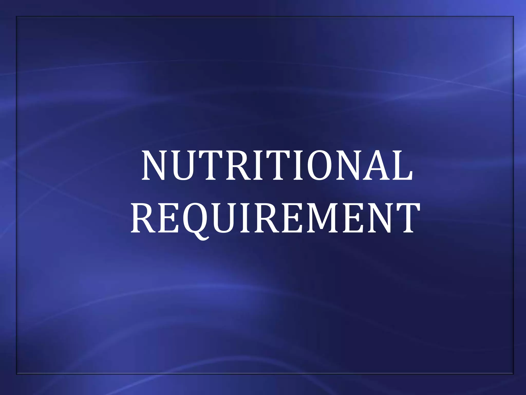 NUTRITIONAL CARE PLAN | PPTX