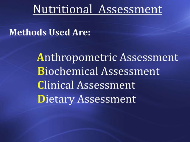 NUTRITIONAL CARE PLAN | PPTX
