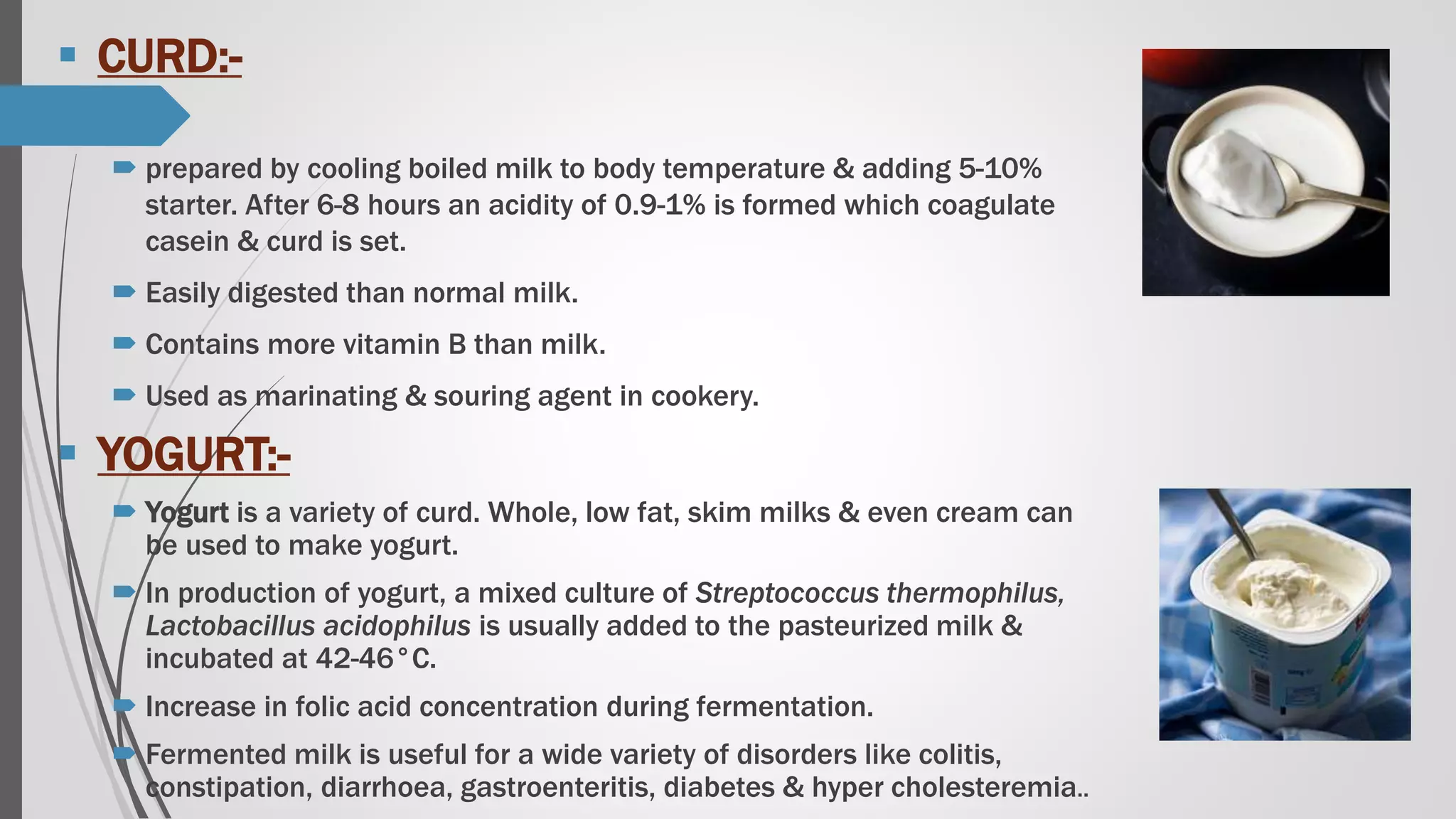 Nutritional aspects of milk & milk products | PPTX