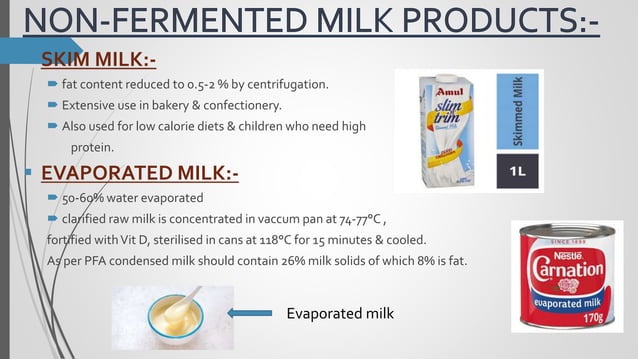 Nutritional aspects of milk & milk products | PPTX | Chemistry | Science