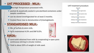 Nutritional aspects of milk & milk products | PPTX