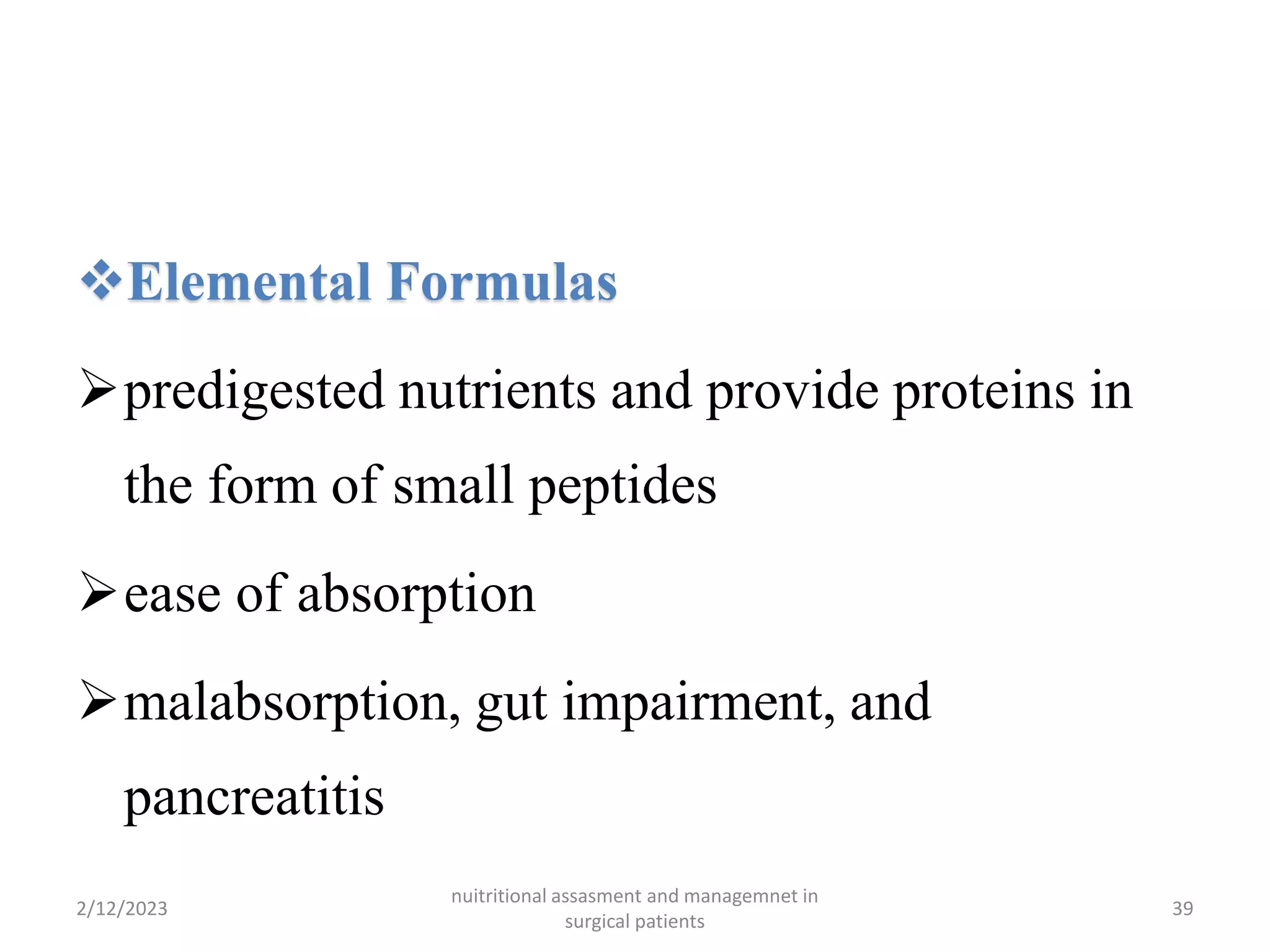 NUTRITIONAL ASSESMENT &MANAGEMENT IN SURGICAL PATIENT.pptx