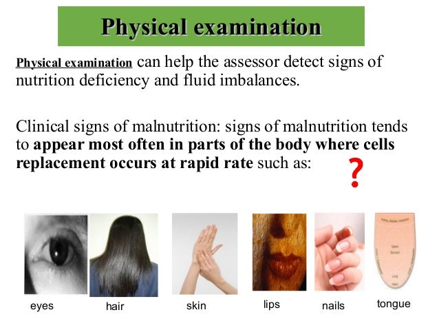 Nutritional assessment