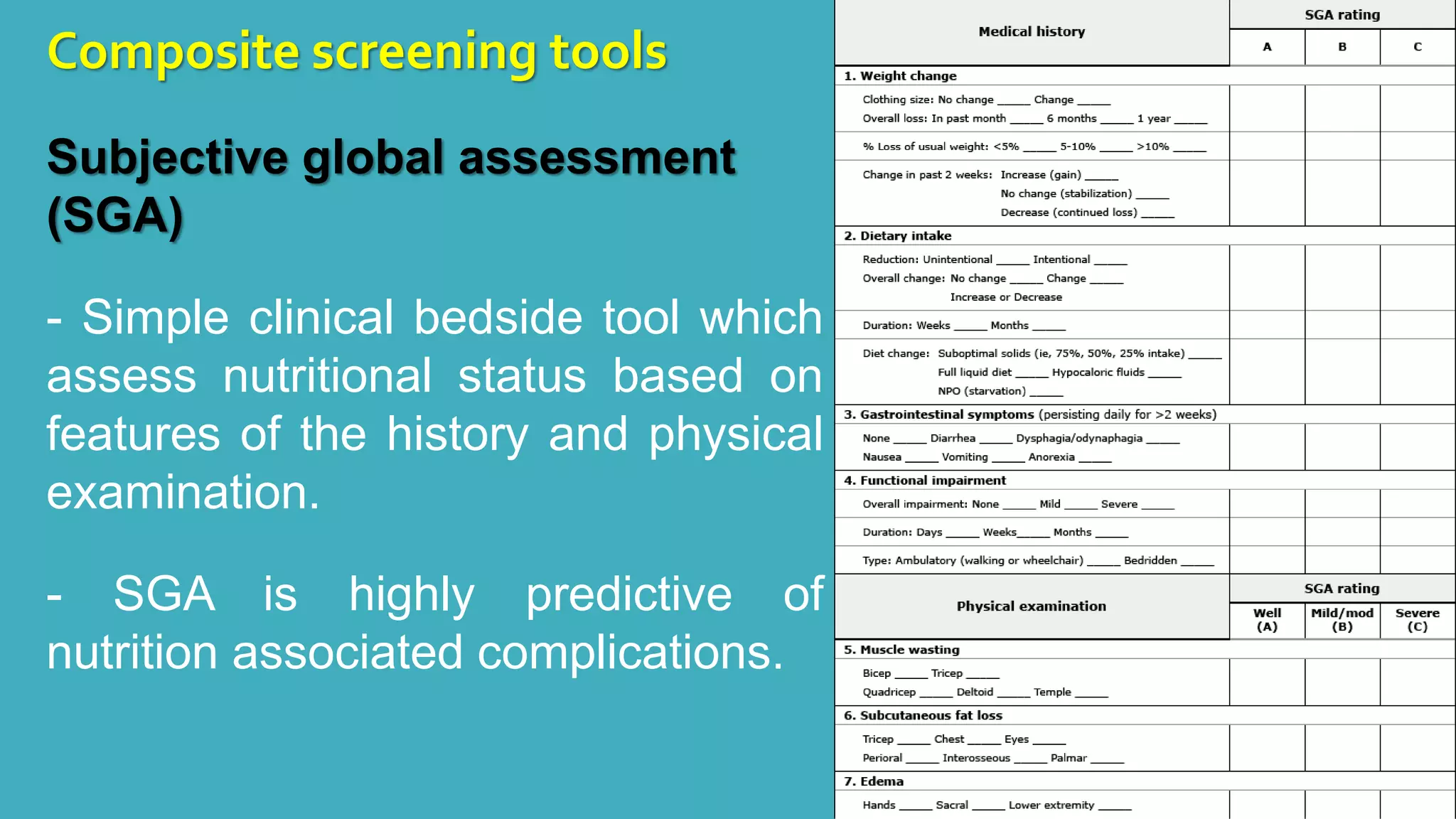 Nutritional assessment | PPTX