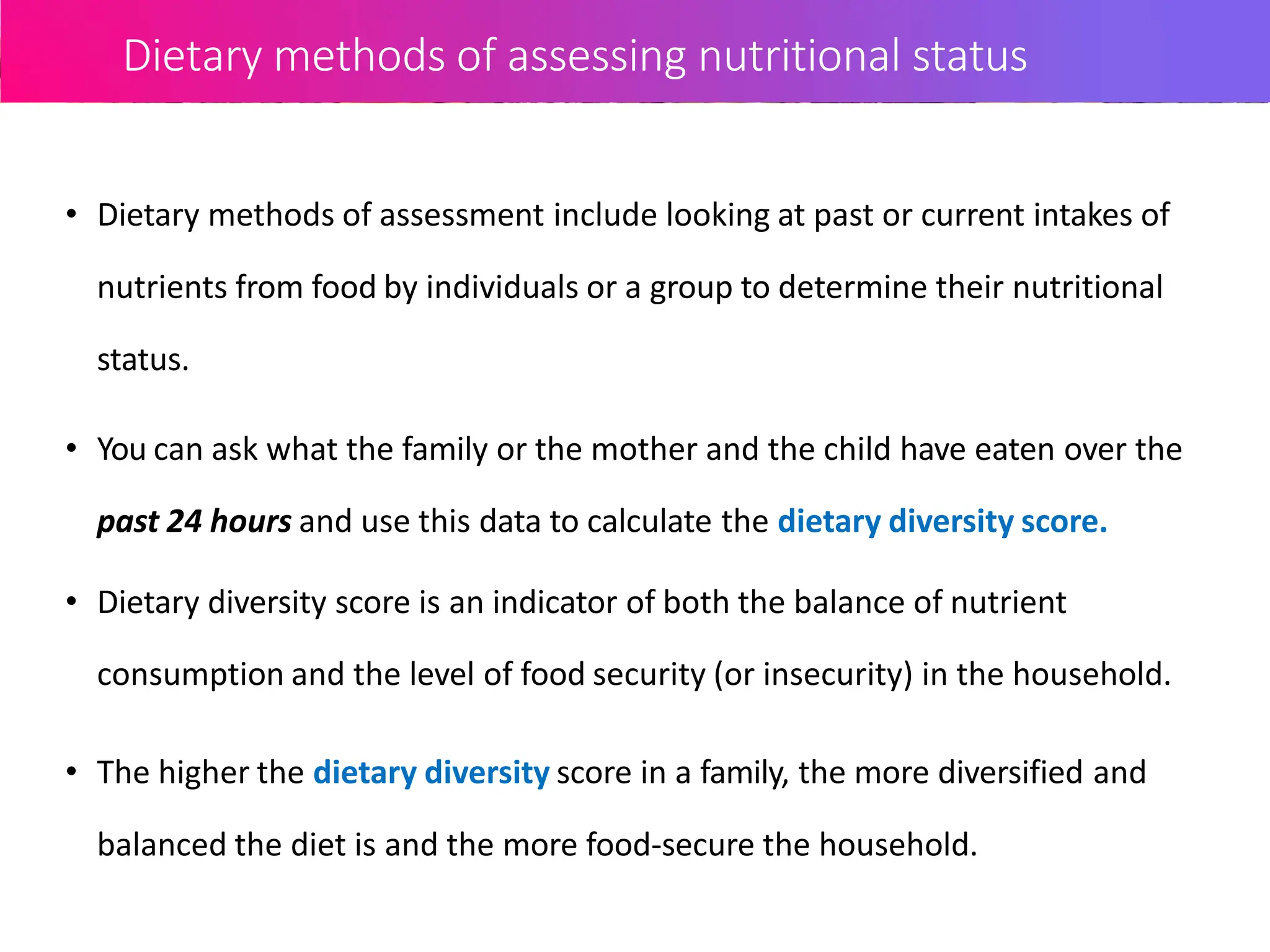 nutritional assessment and ABCD ASSESSMENTppt | PPTX