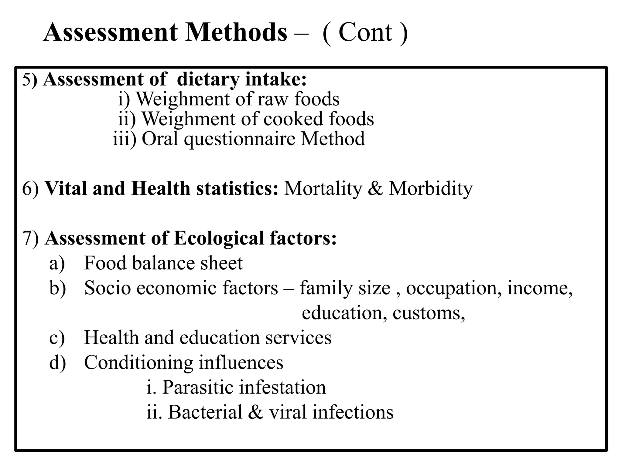 Nutritional Assessment by Dr. Vinod G. Nikam | PPTX