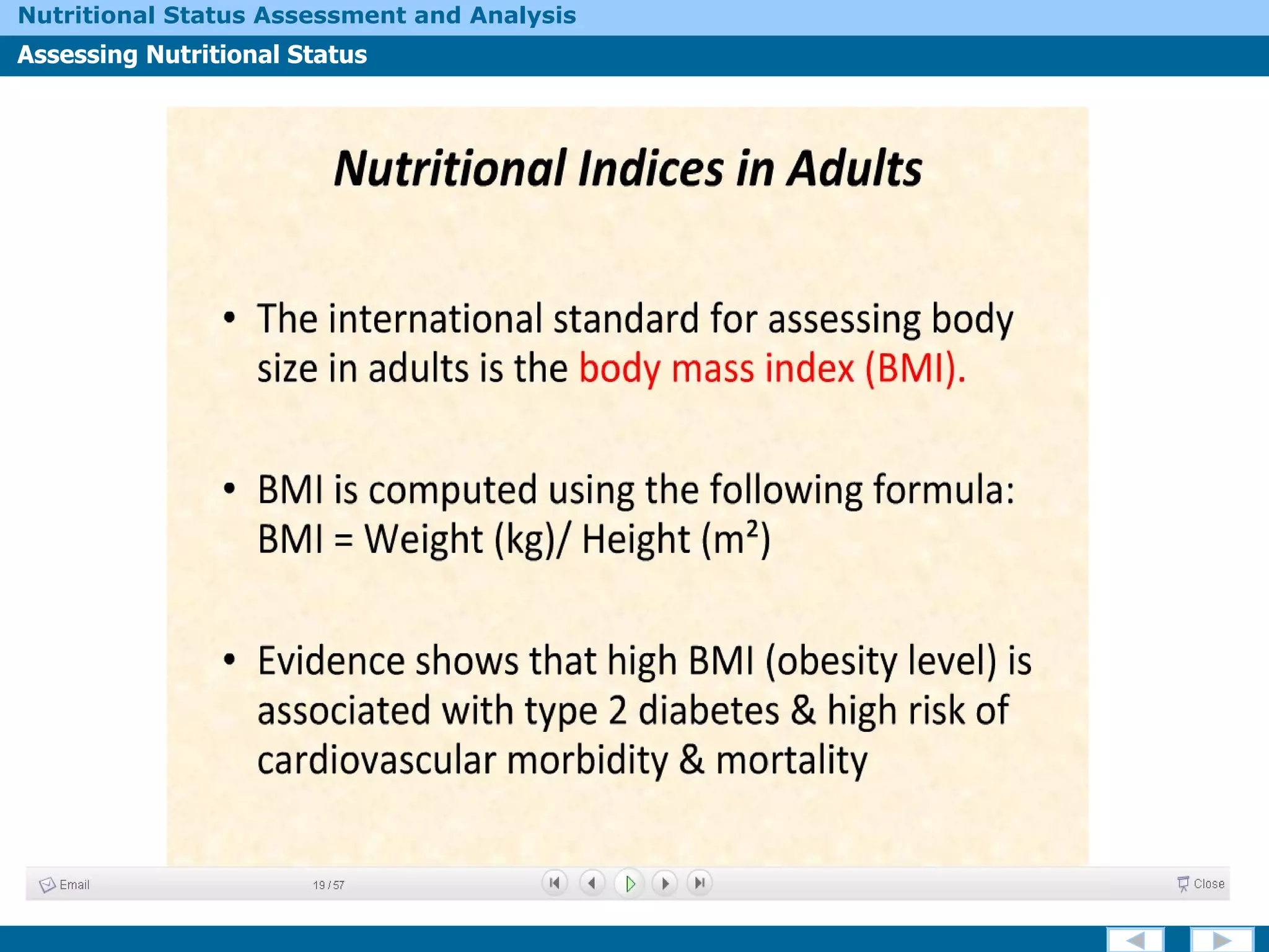 Nutritional assessment of community | PPT