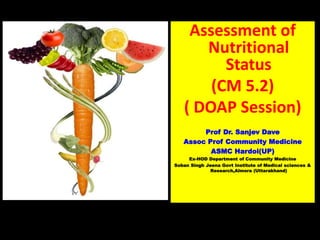 Nutritional Assessment of Individual, Family & Community CM 5.2.pptx