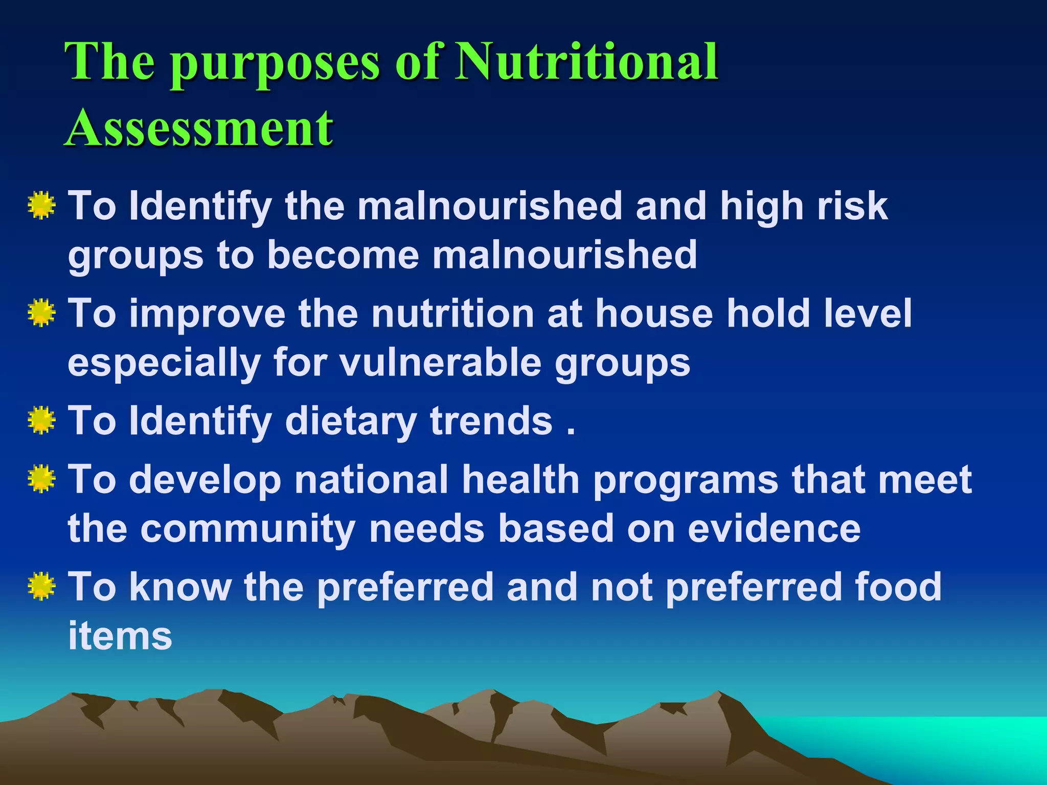 NUTRITIONAL ASSESSMENT .ppt