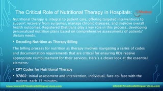 Nutritional As Therapy Billing For Registered Dietitians.pptx