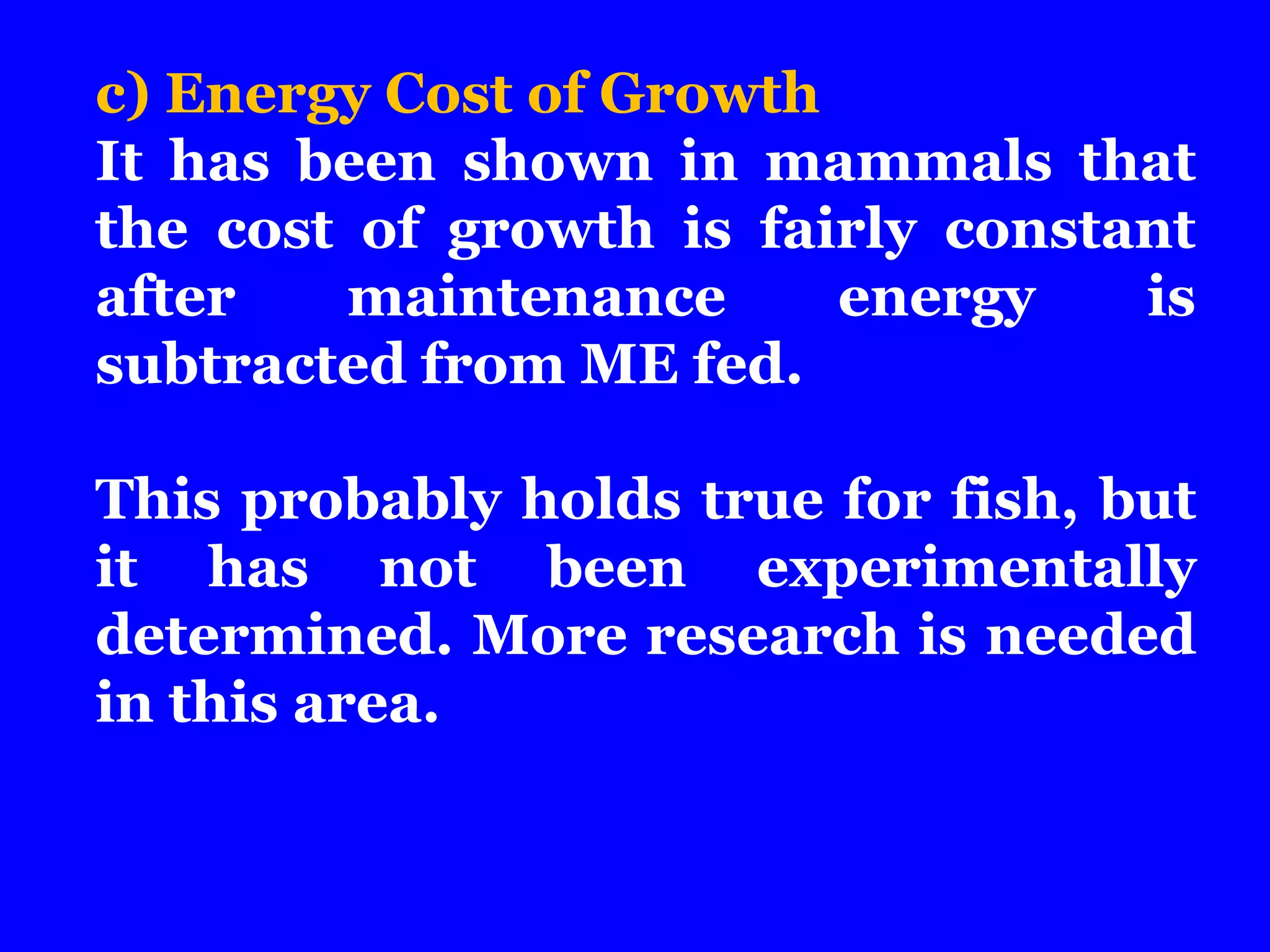 Nutritional bioenergetics in fish | PPTX