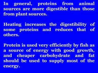 Nutritional bioenergetics in fish | PPTX