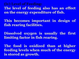Nutritional bioenergetics in fish | PPTX