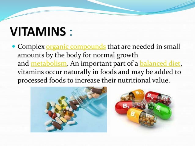 vitamins presentation | PPT