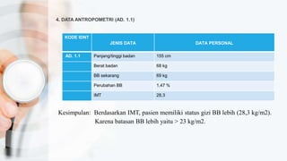Nutritional care process diagnosis | PPTX