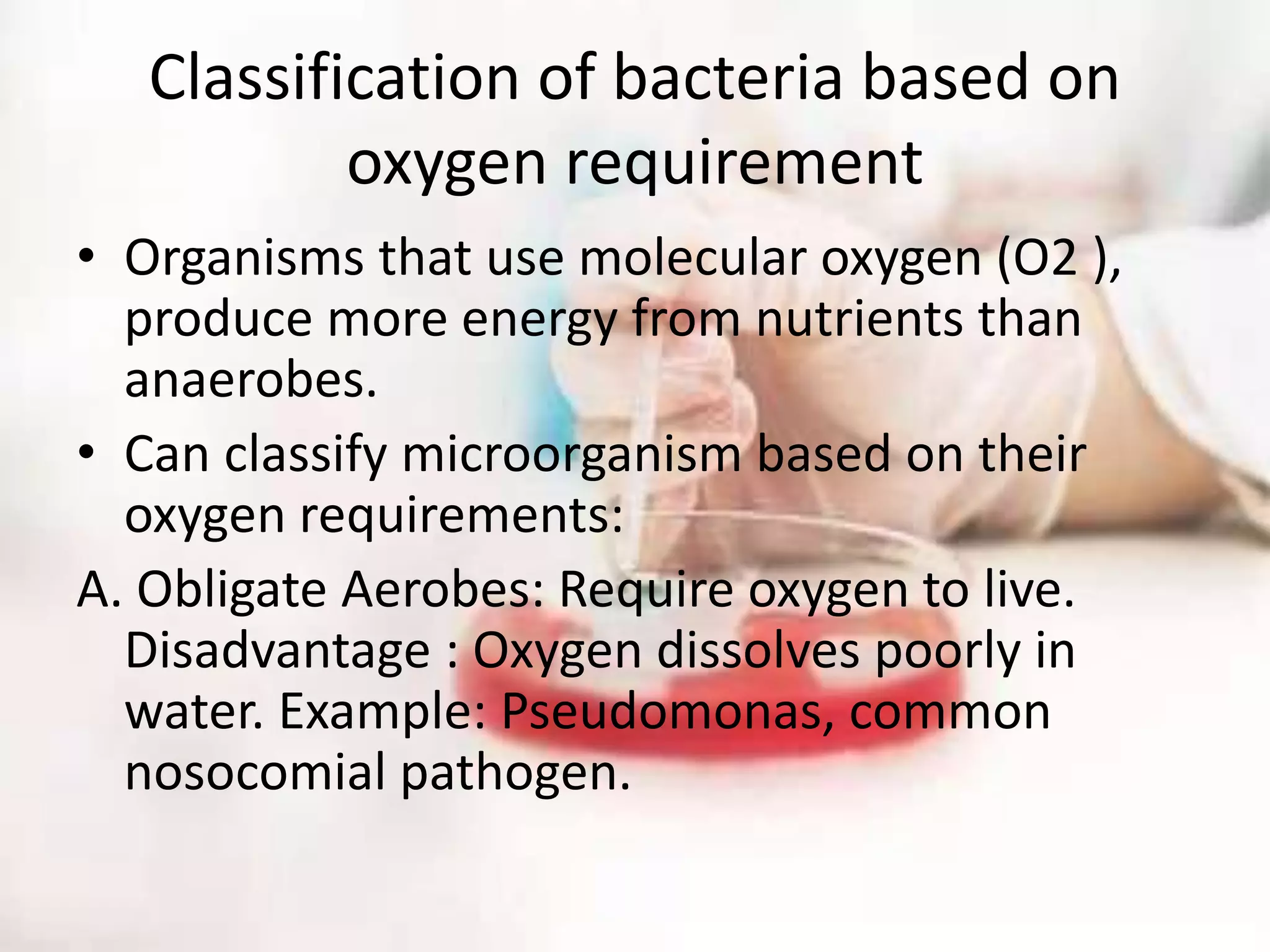Nutritional classification of bacteria | PPTX