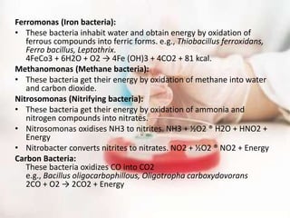 Nutritional classification of bacteria | PPTX