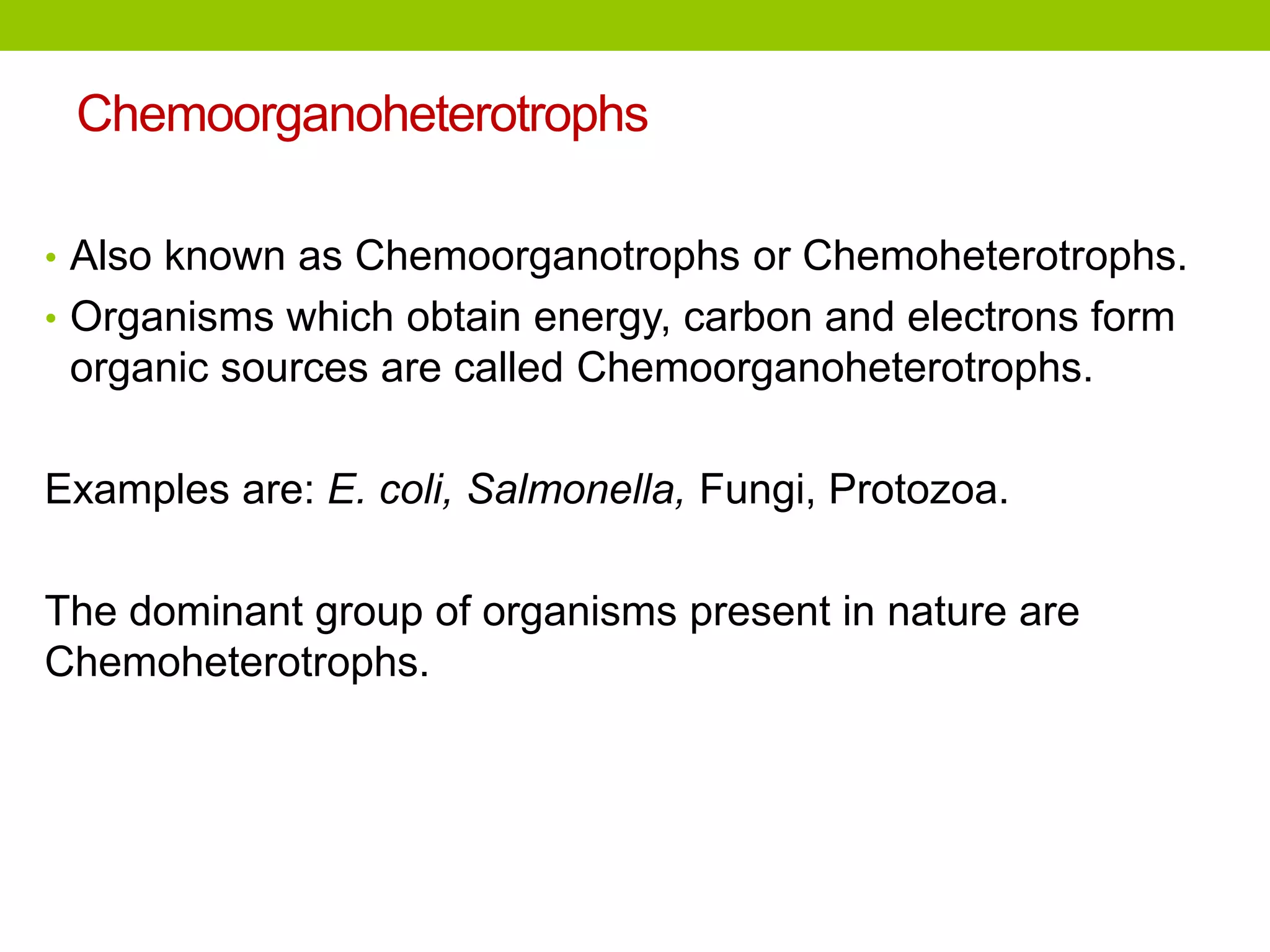Nutritional classification of microbes | PPTX
