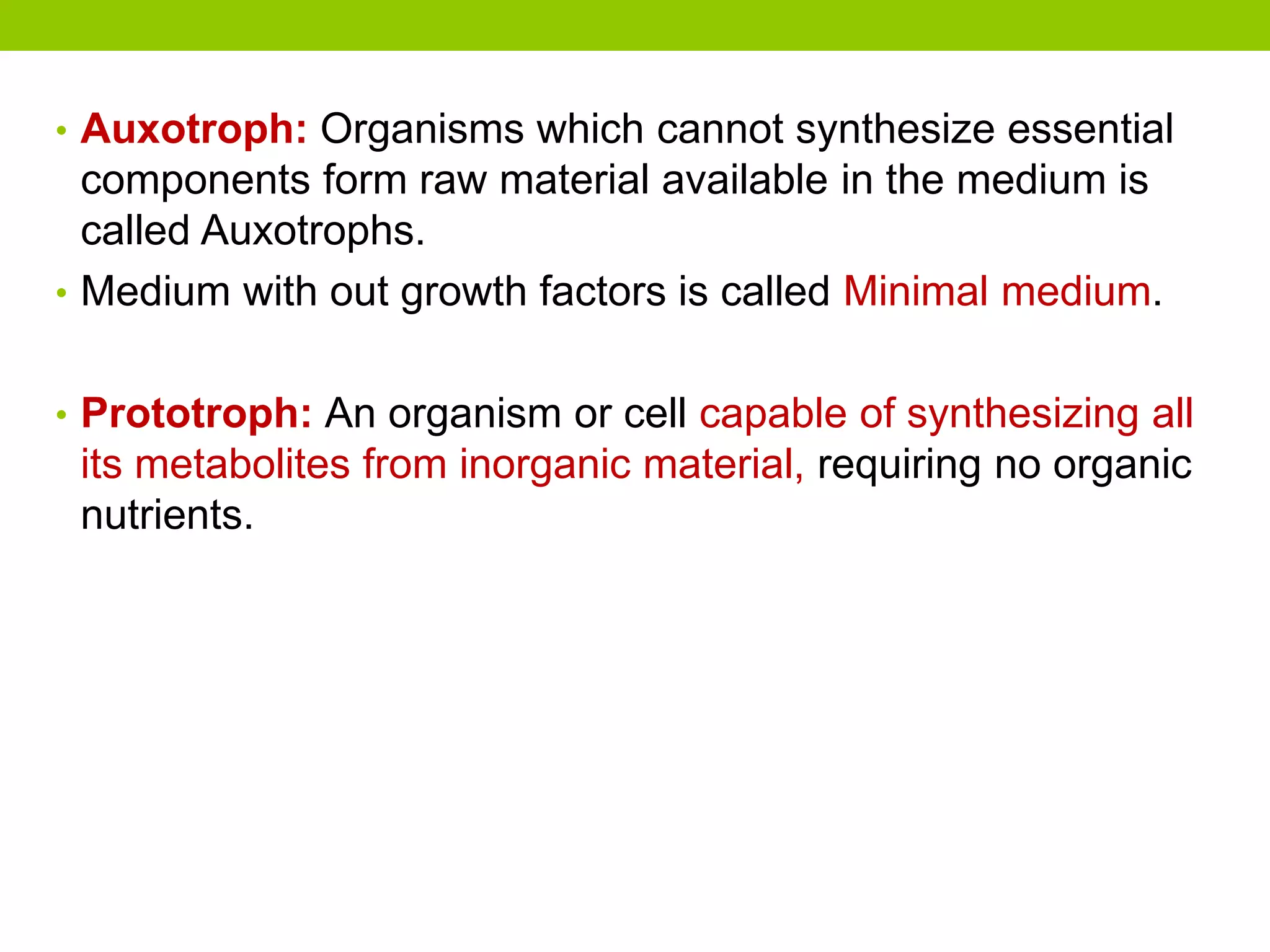 Nutritional classification of microbes | PPTX