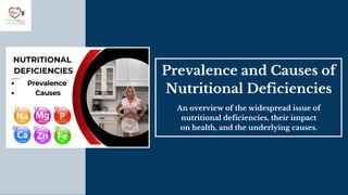 Nutritional Deficiencies: Understanding Causes & Global Impact. | PDF
