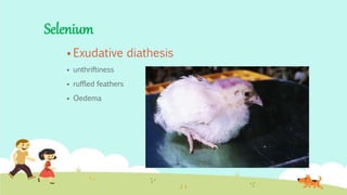Nutritional deficiency syndromes in Poultry | PPTX