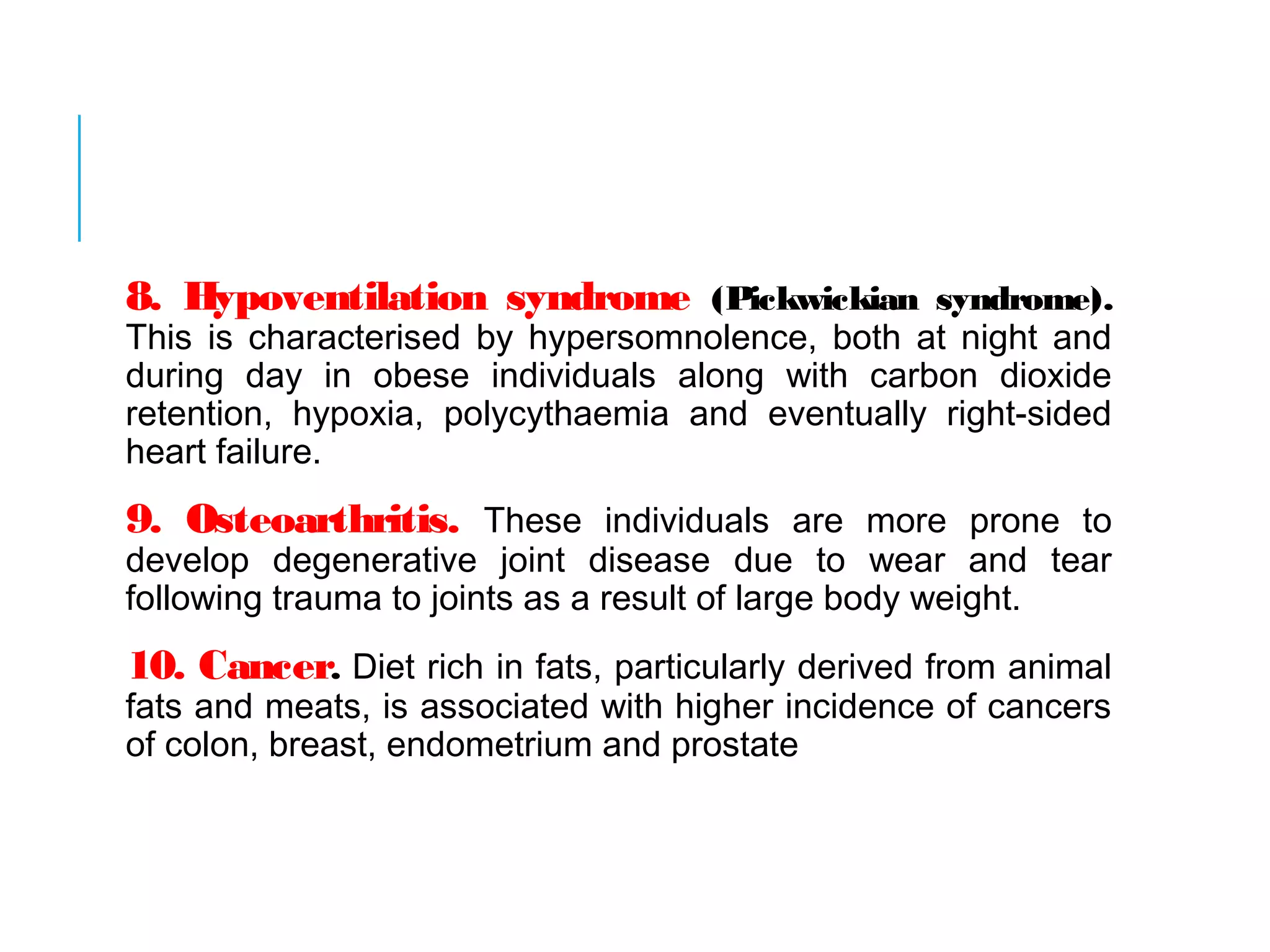 Nutritional diseases (Obesity and starvation) | PPT