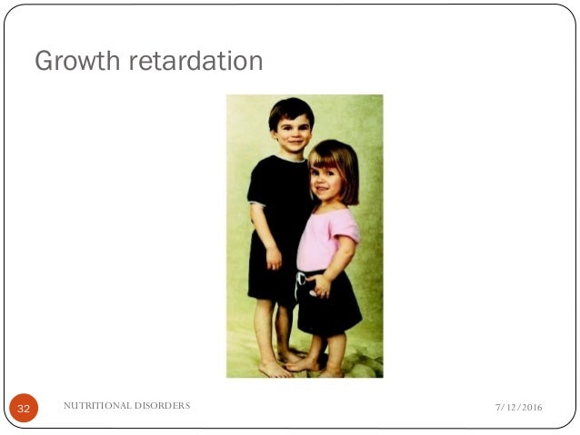 Nutritional disorders