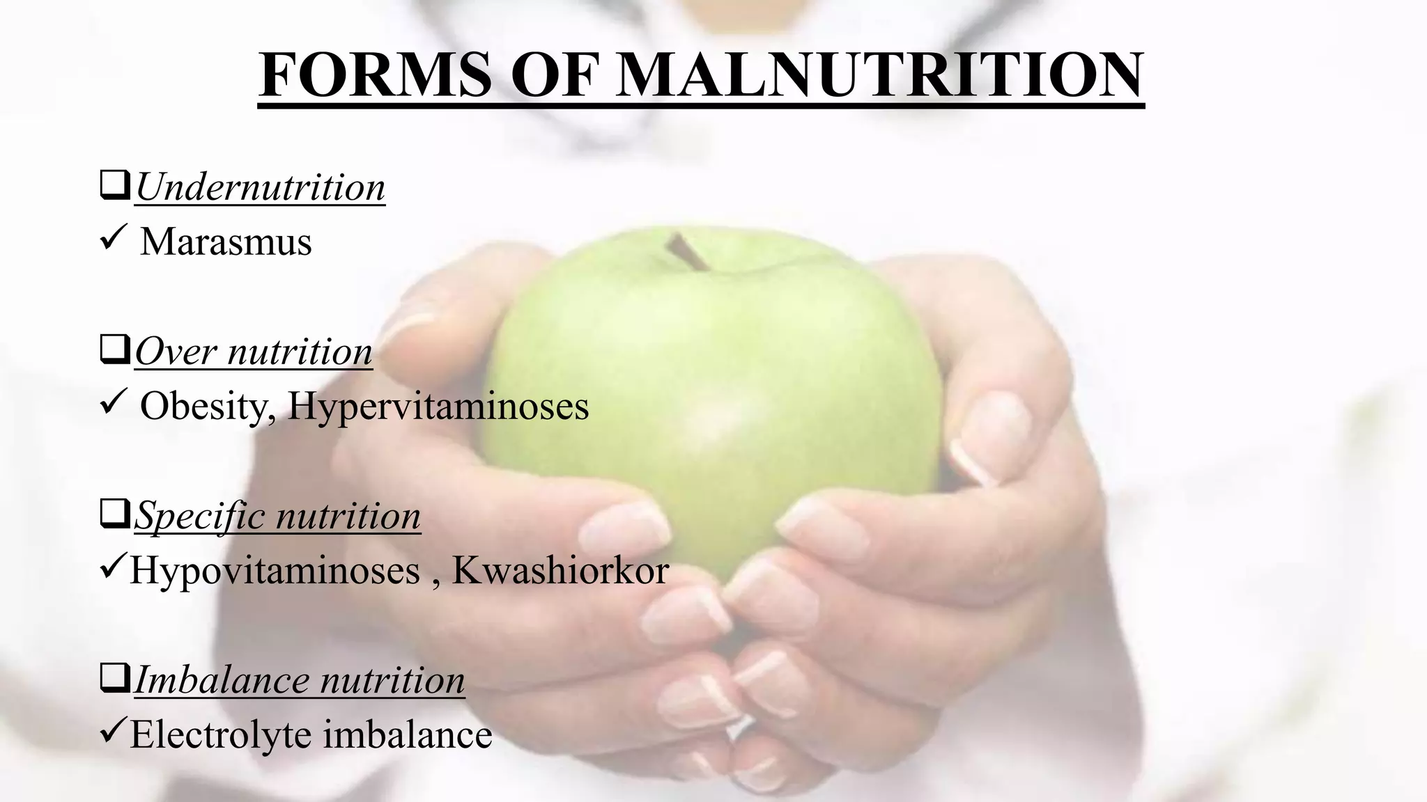 NUTRITIONAL DISORDERS AND PROTEIN ENERGY MALNUTRITION | PPTX