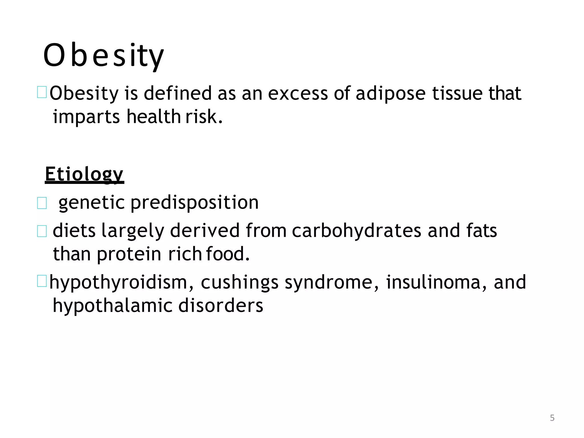 Nutritional disorders | PPT