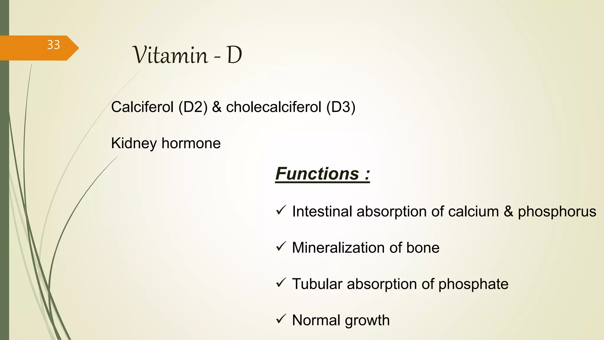 Nutritional factors in some diseases | PPTX
