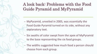 Nutritional food pyramids | PPT