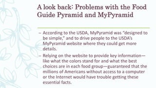 Nutritional food pyramids | PPT