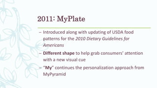 Nutritional food pyramids | PPT