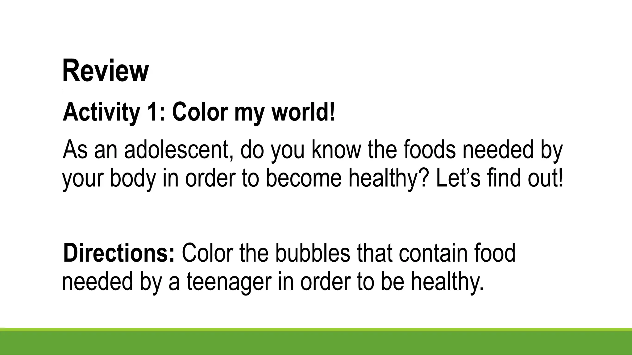 Health Grade 7 Nutritional Guidelines.pptx