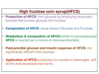 Nutritional importance of carbohydrates | PDF