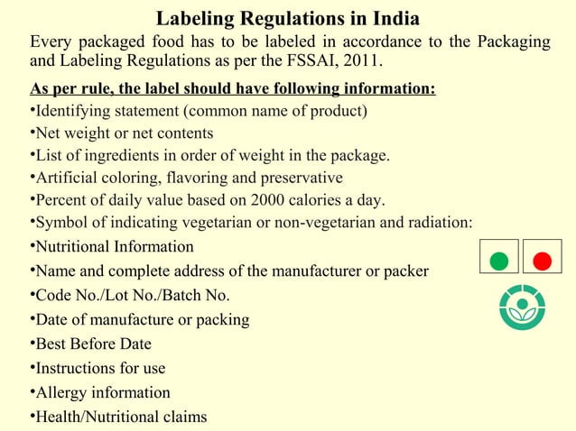 Nutritional labeling of food products | PPT | Healthy Cooking and ...