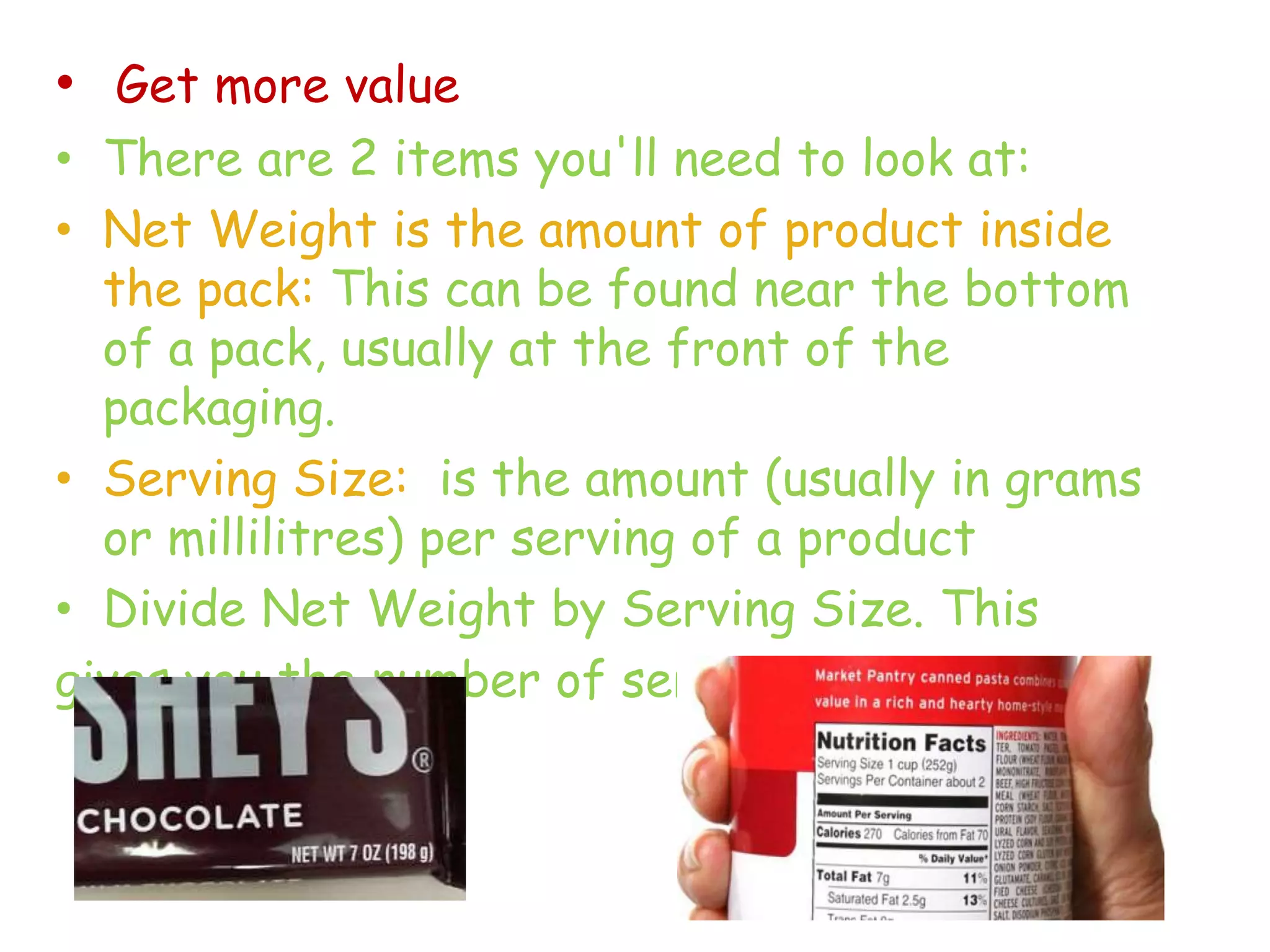 Nutritional Labelling | PPTX