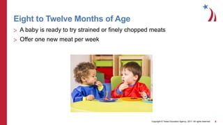 Nutritional needs - Infancy to Toddlers.pptx